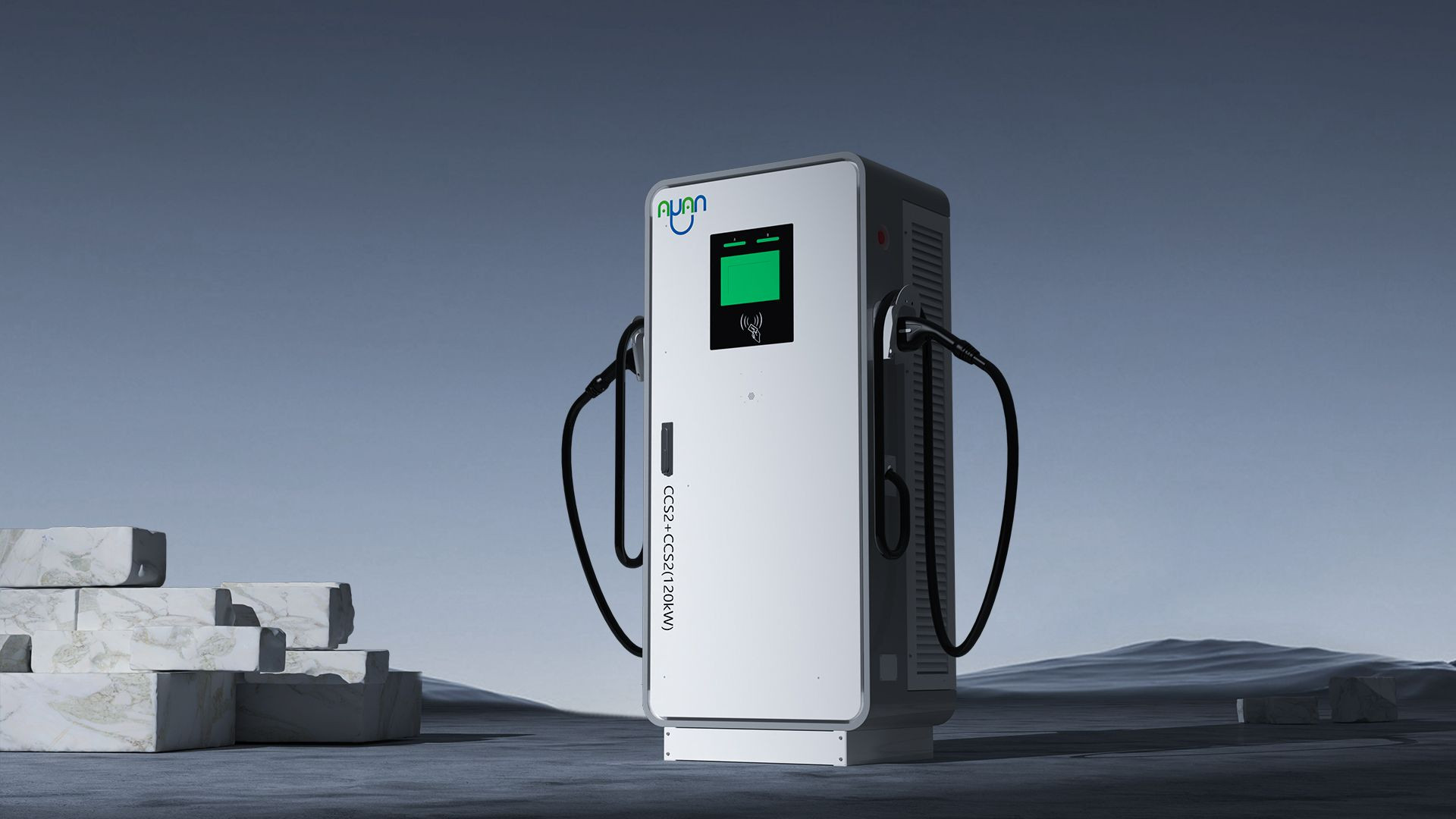 Buy Standalone 120kw Dual Gun Ccs 2 Ev Charger from NAYA (HUIZHOU ...