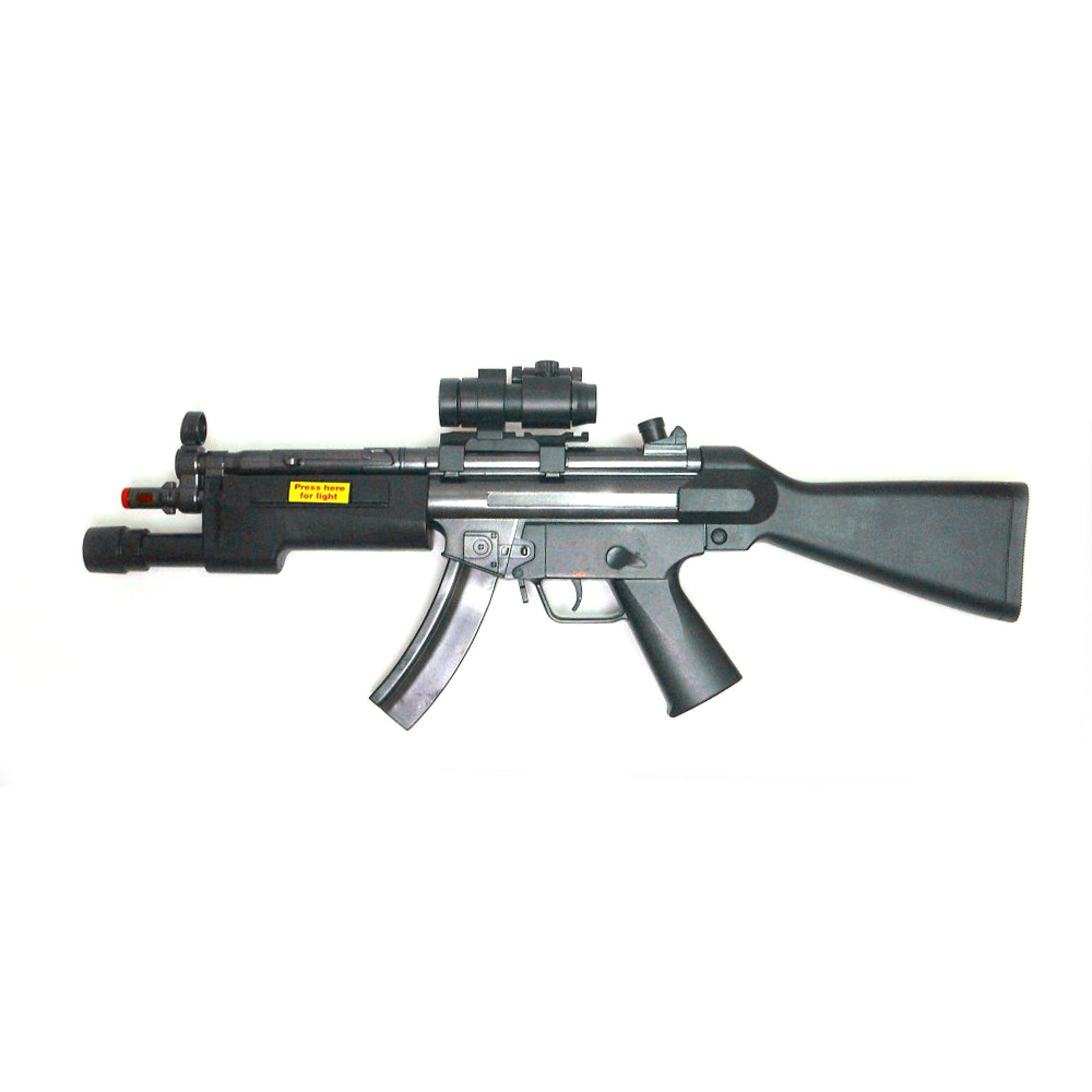 Buy Swat Unit Mp5 A4 Gun With Light , Sound , Vibration & Viewer from ...