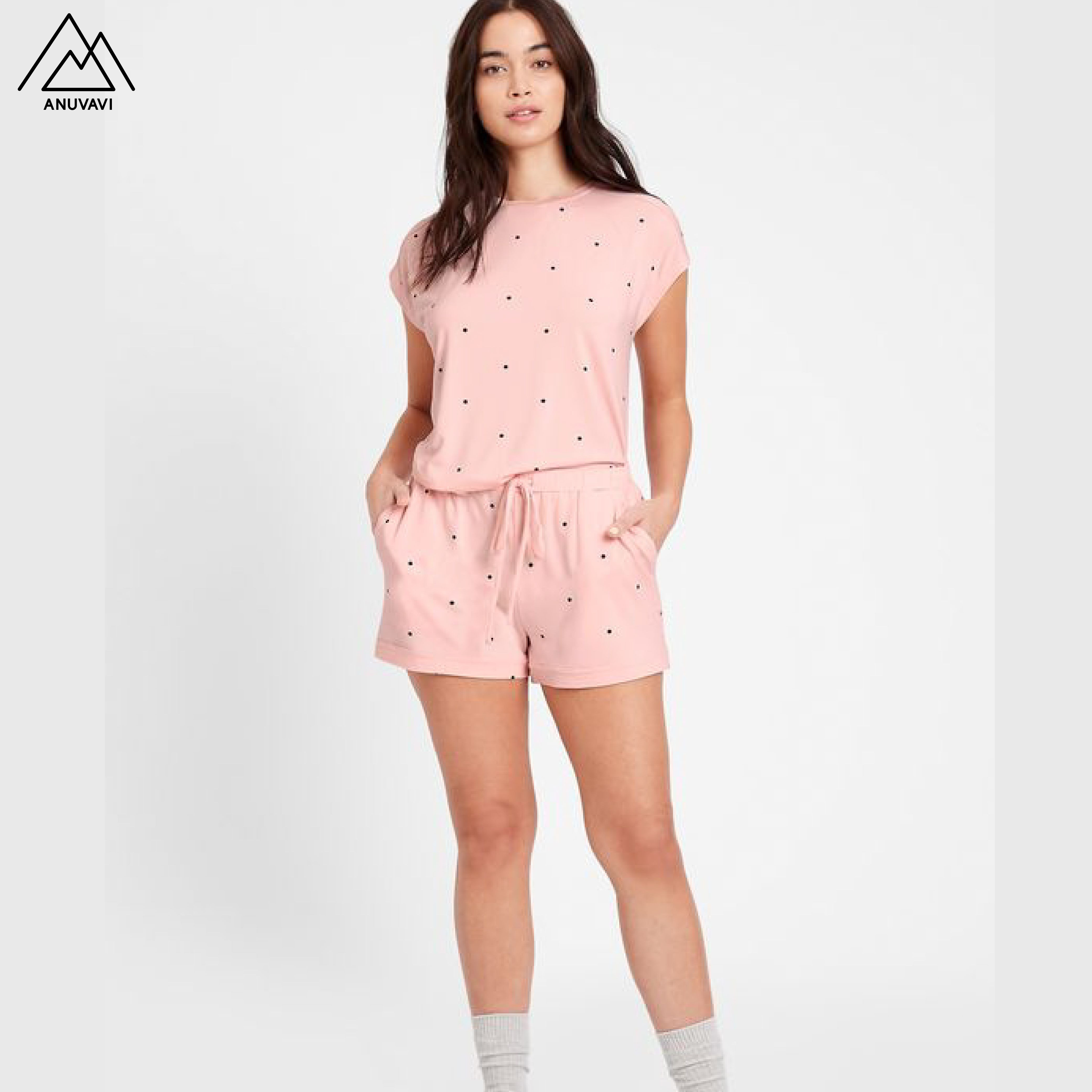Buy Women's Sleep Shorts Comfortwear Loungewear Soft Cotton Sports ...