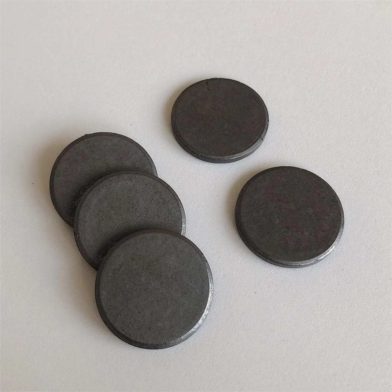 Buy Hard Ferrite Magnet Discs Y10t Ceramic Round Magnets Black Permanent Magnets For Home And ...