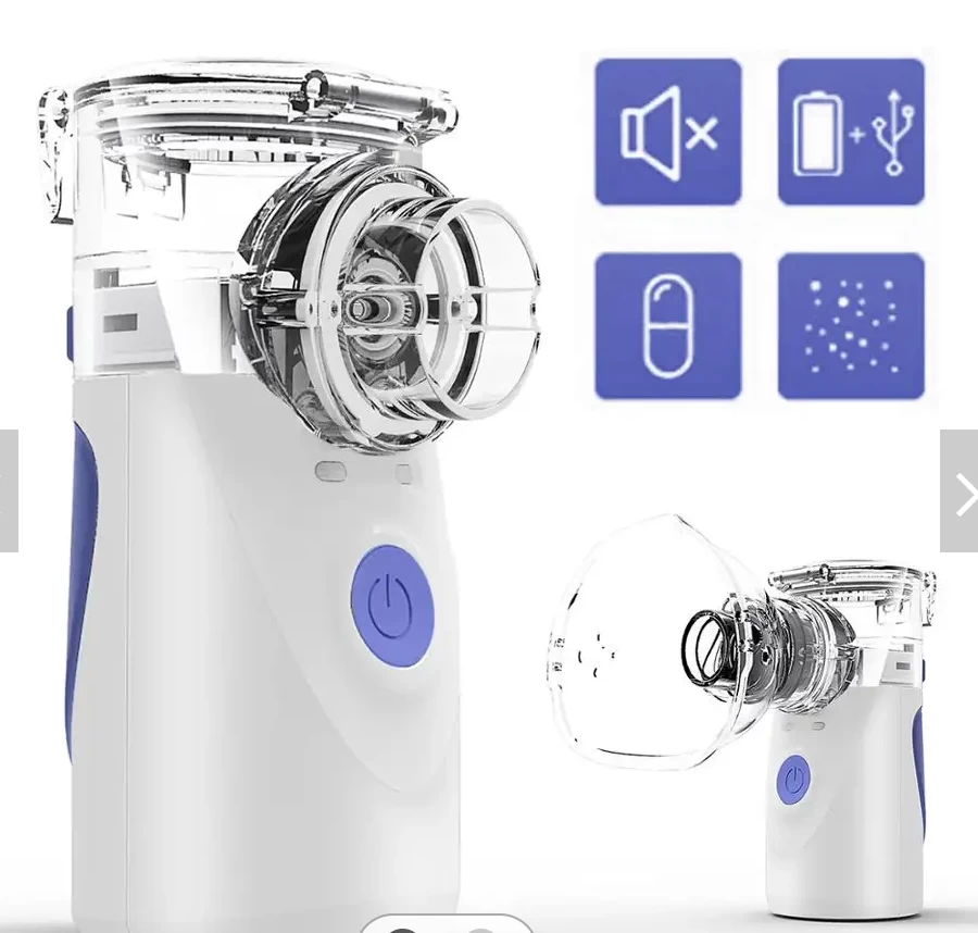 Buy Ultrasonic Portable Inhaler Mesh Nebulizer Machine Ce Electricity ...