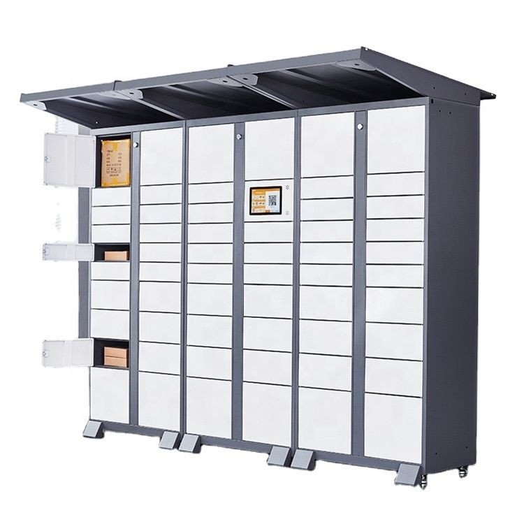 Buy Steel Package Storage Lockers Intelligent Express Locker Cabinet ...