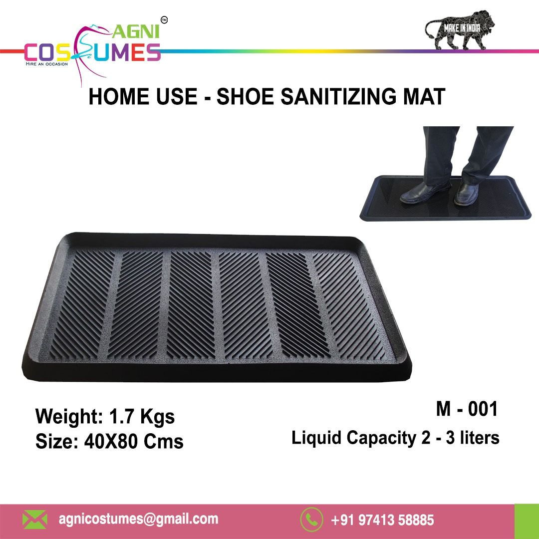 Buy Sanitising Foot Mat - Rubber from Agni Concepts & Events, India ...