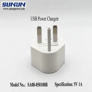 Buy Sunun Contemporary Look,lightweight Design 5v 1a Usb Power Charger ...