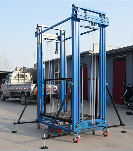 Buy 200-500kg Electric Scaffold Lift,110v Mobile Electric Lifting ...