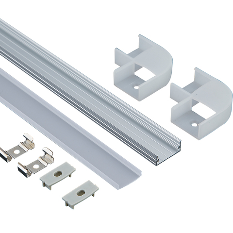 Buy 23x10mm Led Light Bar With Plastic Extrusion Cover And Led Aluminum ...