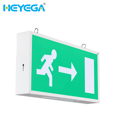 Buy 3w Emergency Power Supply Exit Sign Wall Mounted Fire Exit Lamp ...