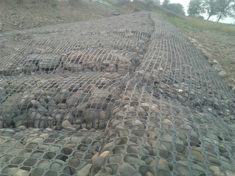 Buy 40kn Geogrid Biaxial Plastic Geogrids Pp Biaxial Geo Grid Civil ...