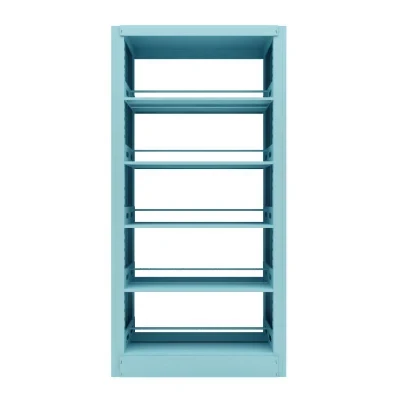 Buy Adjustable Bookshelf Mobile Steel Bookcase For Home Library from ...