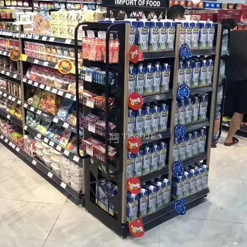 Buy Adjustable Retail Shelving Liquor Store Racks Retail Gondola ...