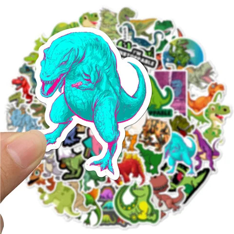 Buy Animal Stickers Die Cut Vinyl Cartoon Anime Sticker 3d Motion ...