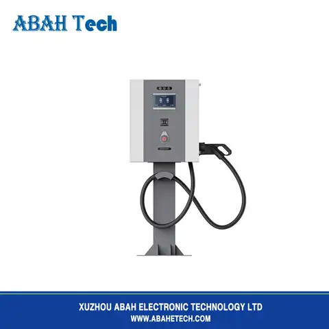 Buy Ccs Connector 20kw/30kw/40kw Dc Ev Charger Column Design Charging ...