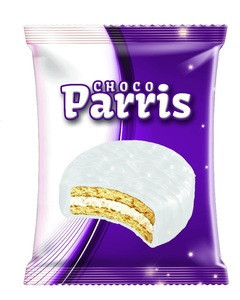 Buy Choco Parris White Cocolin Coated Marshmallow Sandwich Biscuit 26 ...