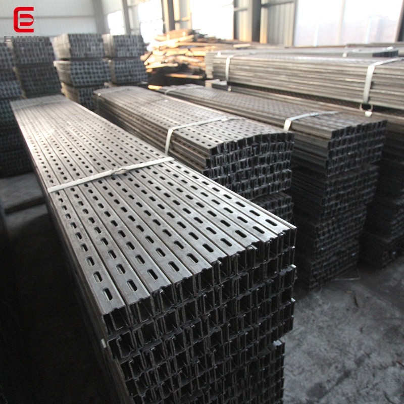 Buy Cold Formed Galvanized Steel Slotted Channels from Tianjin Ehong ...