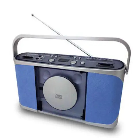 Buy Ct-287 Lcd Display With Blue Backlight Double Speaker Vertical Cd ...