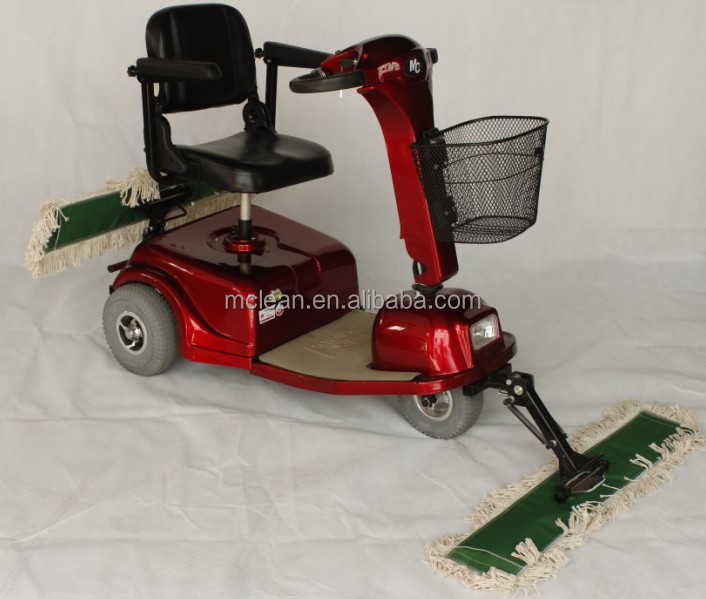 Buy Ct3900 Electric Dry Mopping Floor Cleaning Cart With Three Wheels ...