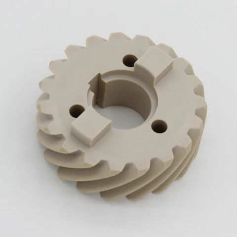Buy Custom High Temperature Processor Peek Plastic Parts Peek Helical ...