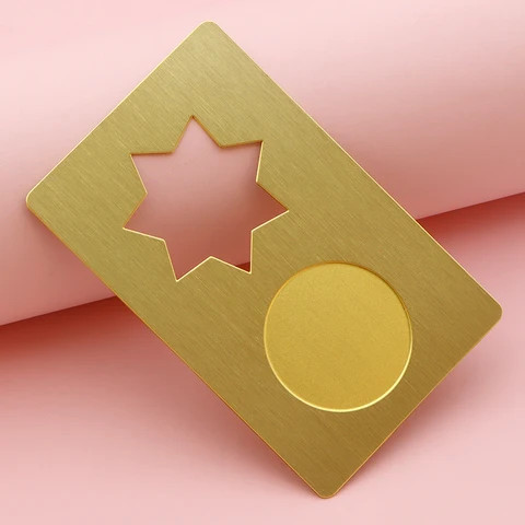 Buy Custom Lurxry Stainless Steel Custom Nfc Metal Business Card With ...