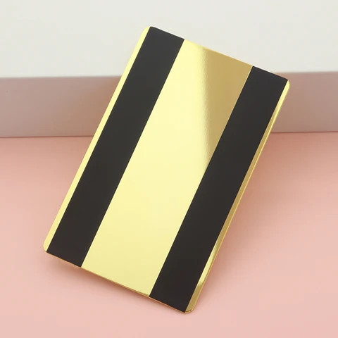 Buy Custom Metal Stainless Steel American Luxury Credit Debit Blank ...