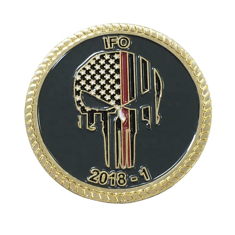 Buy Custom Souvenir Metal Coins Antique Gold Wolf Challenge Coins With ...
