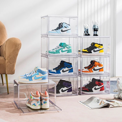 Buy Custom Transparent Basketball Shoes Collection Display Cabinet Pull ...
