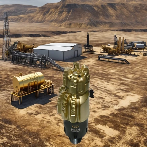 Buy Deepfast Pin Point 6 Blades 5/8" (13mm) Bi-center Pdc Drill Bit ...