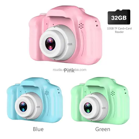 Buy Digital Take Photo Camera 2 Inch Rechargeable Kids Mini Digital ...