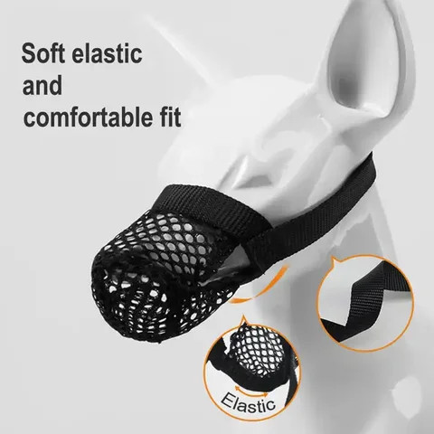 Buy Dog Muzzle Anti-biting Muzzle Pet Mouth Guard Dog Mask Anti ...