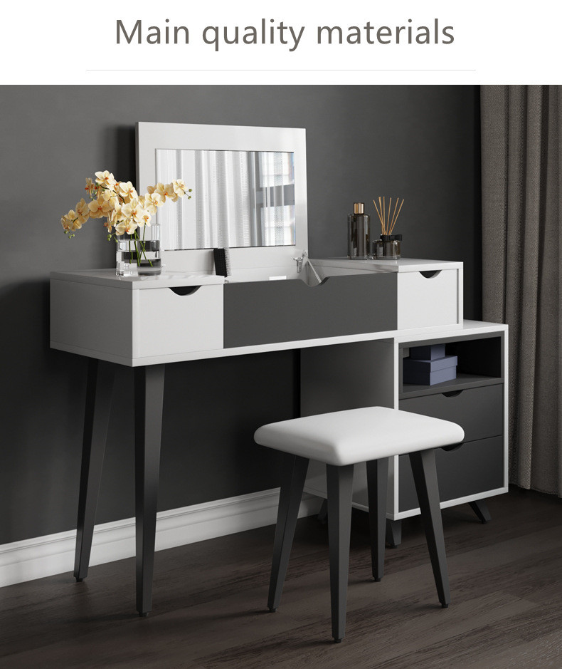 Buy Economical Multifunctional Clamshell Locker Cosmetic Table Wooden ...