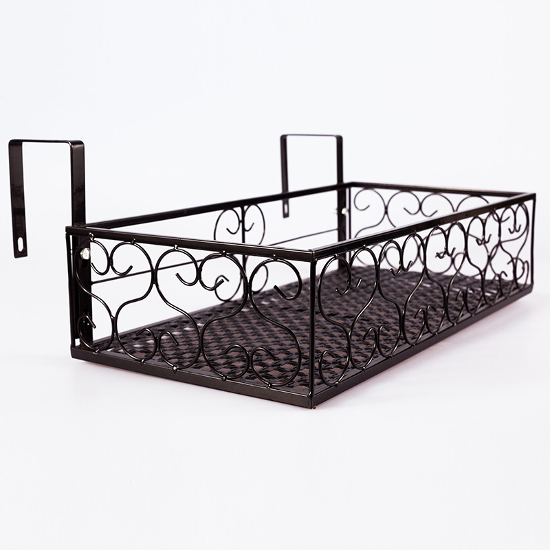 Buy European Style Balcony Hanging Flower Rack Window Single Layer ...