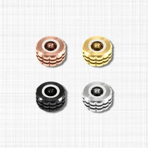 Buy Factory Custom Stainless Steel Watch Crown 6.5mm Suitable For Mens ...