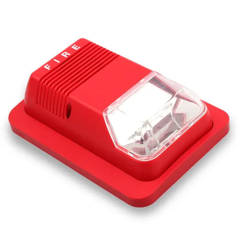 Buy Fire Alarm Siren Security Horn Buzzer 12vdc 24v Sound And Light ...