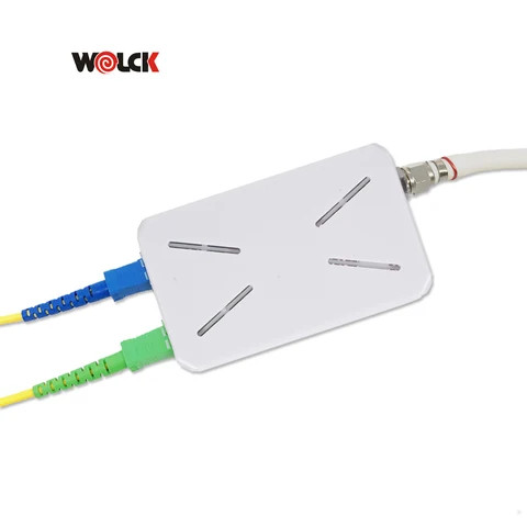 Buy Ftth Mini Dbc Rf Catv Passive 1550nm Optical Receiver Node from SHENZHEN WOLCK NETWORK ...