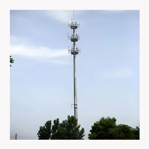 Buy Galvanized Steel Telecom Digital Self-supporting Tower Triangular Radio Mast Angle Lattice ...