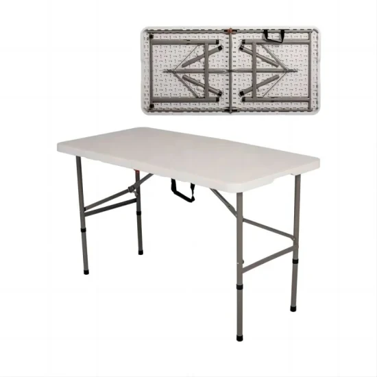 Buy Garden Table 4ft Folding Heavy Duty Catering Outdoor Trestle Party ...
