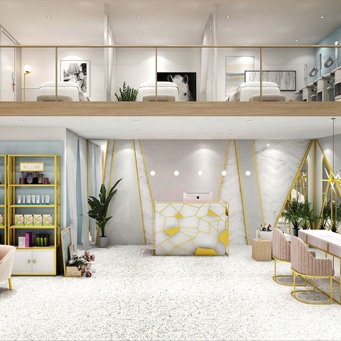 Buy Handheld Modern Style Cashier Counter Salon Reception Desk Cashier ...