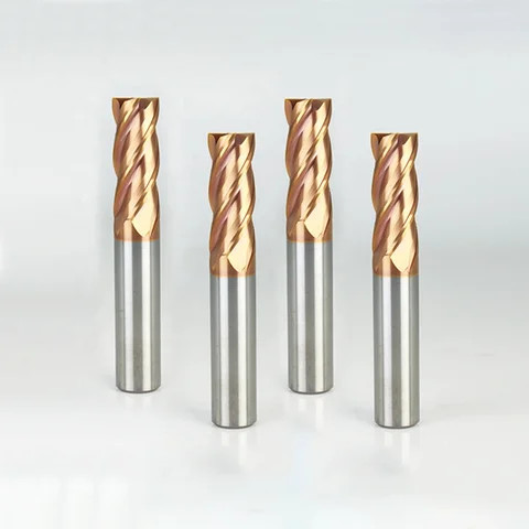 Buy Hrc60 Cnc Router Bits Milling Cutting Tools Solid Tungsten Carbide ...