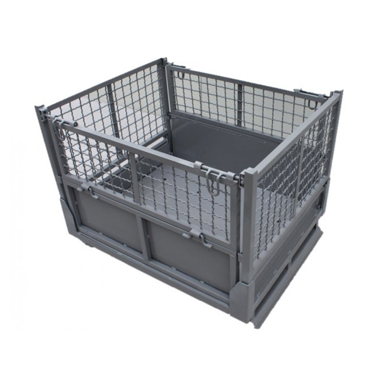 Buy Industrial Powder Coating Metal Locking Storage Cage For Warehouses ...
