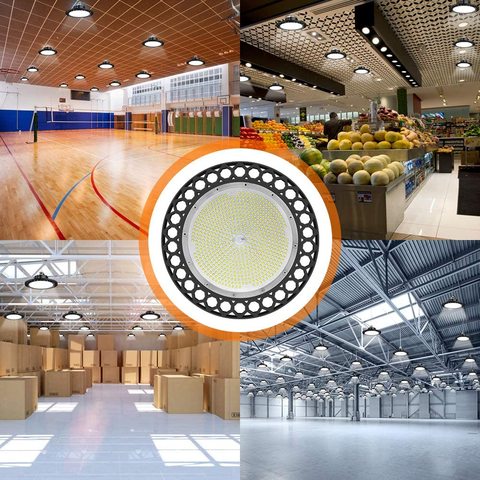 Buy Linear High Bay Led Lighting Fixture With Recessed Suspended ...