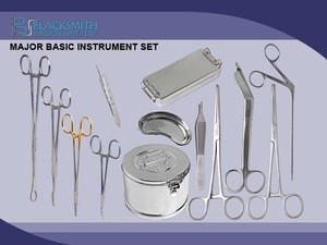Buy Major Basic Instrument Set from BLACKSMITH SURGICAL, Pakistan ...