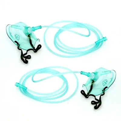 Buy Medical-grade Pvc Oxygen Face Mask Sterile Oxygen Mask from ...