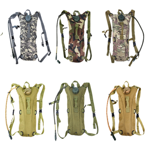Buy Military Water Bag Backpack Tactical Hydration Bag Sports Shoulders ...
