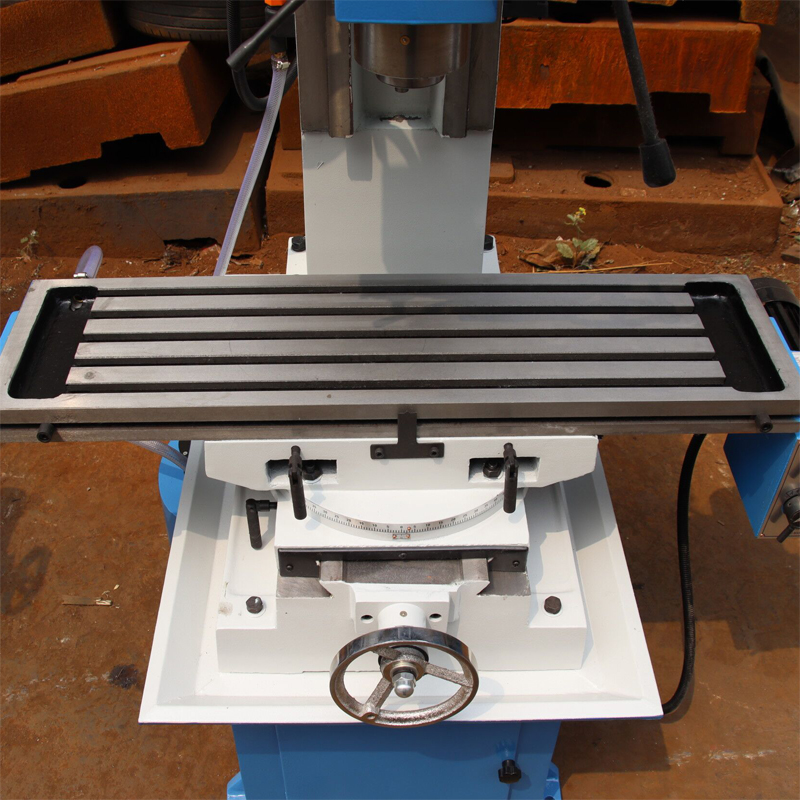Buy Mini Zx50c Manual Milling Machine Drilling And Milling Machine from ...