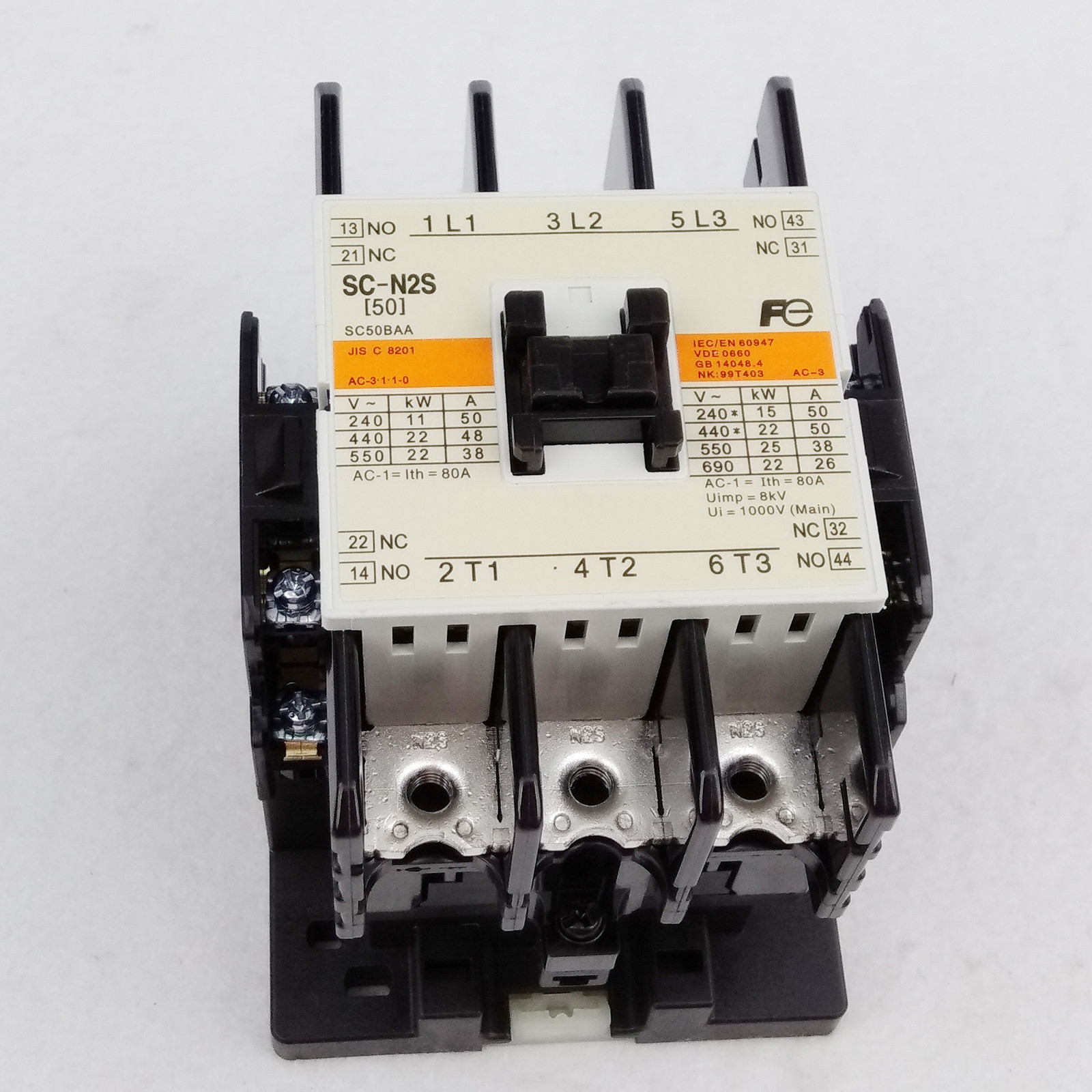 Buy New Fuji Magnetic Contactor Sc-n2s 220vac Scn2s A-09448 from ...