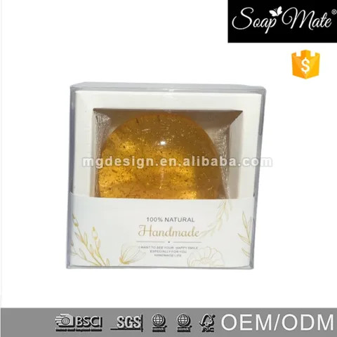 Buy Oem 24k Amino Acid Gold Foil Soap With Pvc Gift Set Skin Natural ...