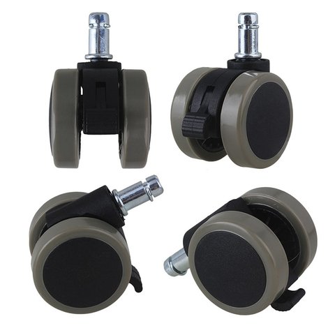 Buy Office Chair Swivel Casters Furniture Grip Ring Stem Brake Bed ...