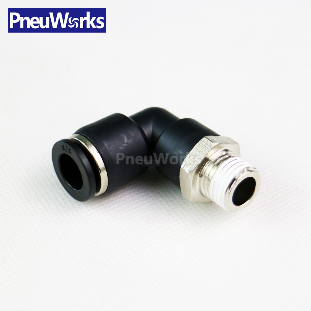 Buy Pl6-m5 Series Thread Elbow Pneumatic Fitting / Pl Air Fitting from ...