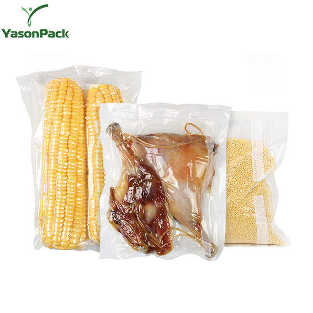 Buy Plastic Vacuum 3 Side Seal Frozen Food Fruits Packaging Resealable ...