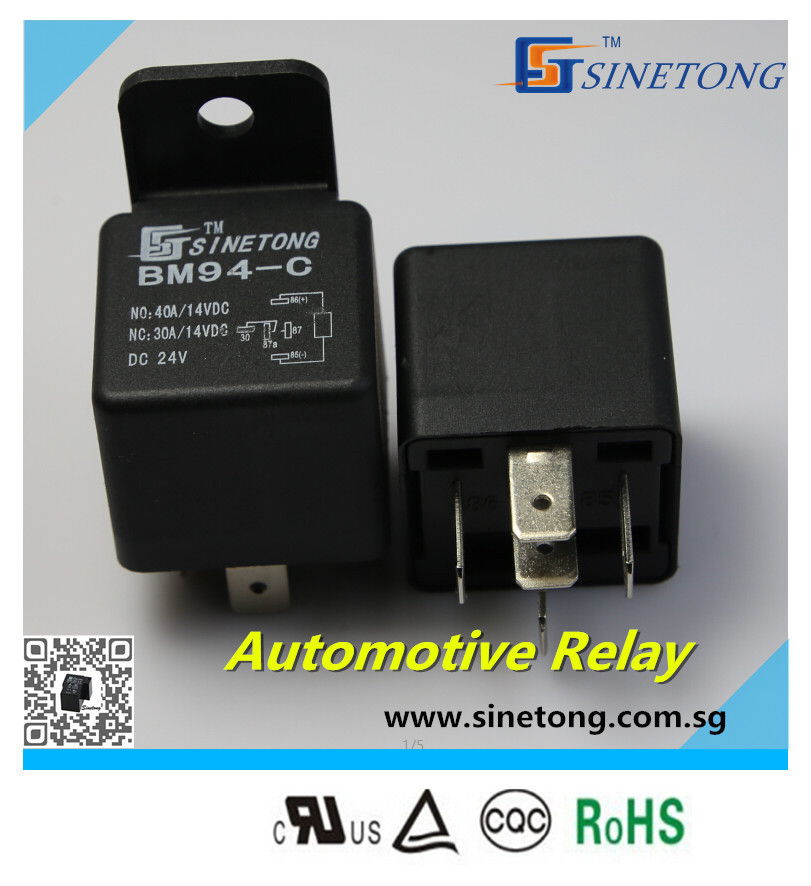Buy Plug In 24v 40a Automotive Pcb Board Relay Welding Machine Relay ...
