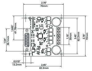 Buy Plutools Agv Controller, Roboteq Brushed Dc Motor Driver, Dual ...